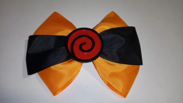Naruto inspired Hair Bows - Dark Side Crafts